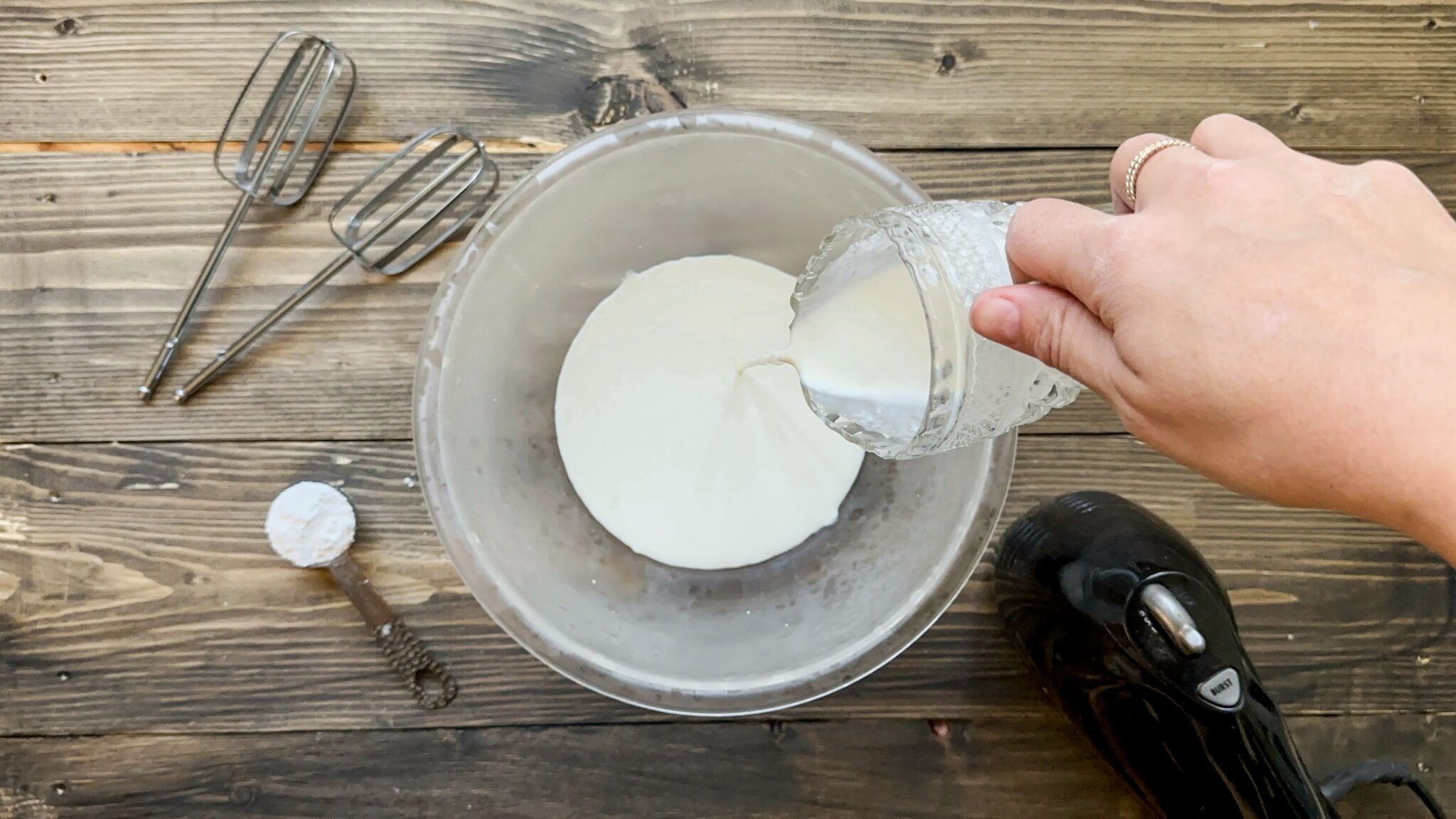 Easy Homemade Whipped Cream Recipe - At Home on the Homestead