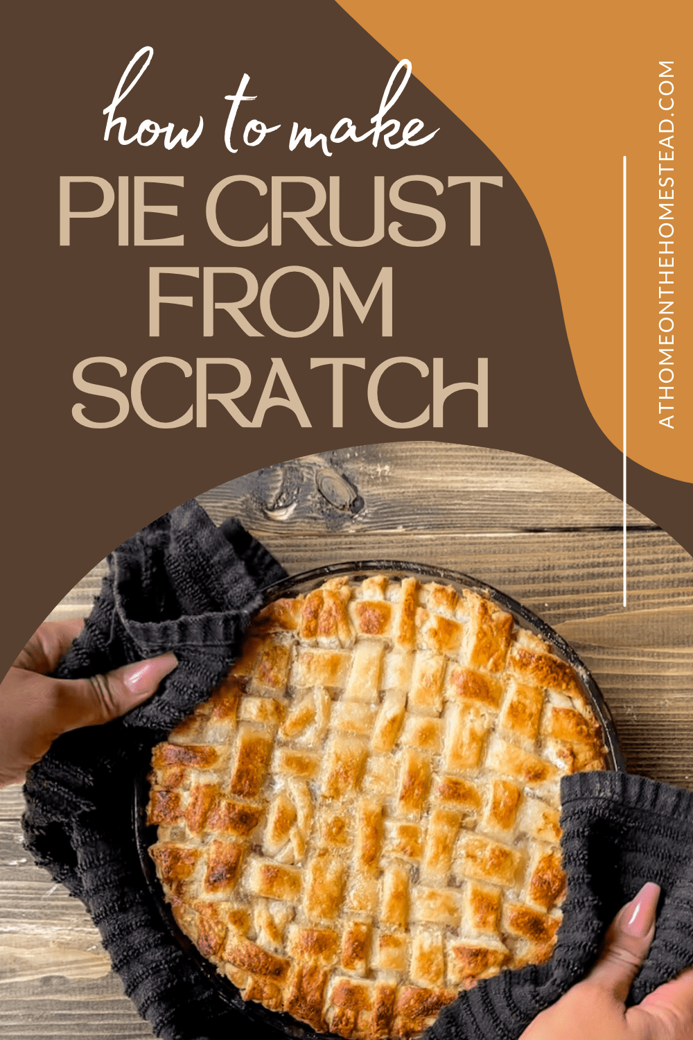 How to Make Pie Crust From Scratch Without a Food Processor - At Home ...