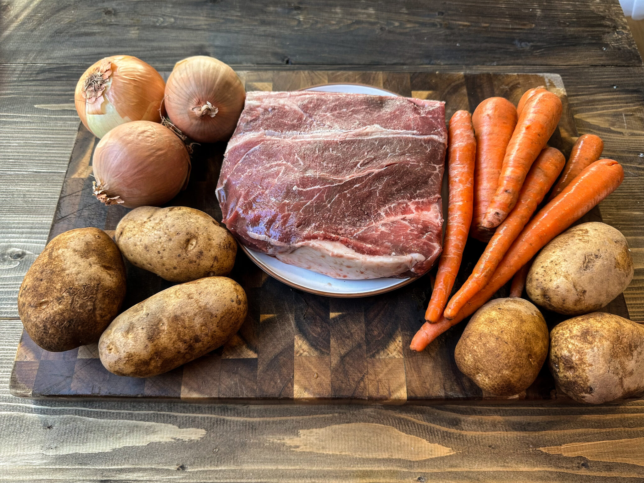 Easy Pressure Canned Beef Stew Recipe - At Home on the Homestead