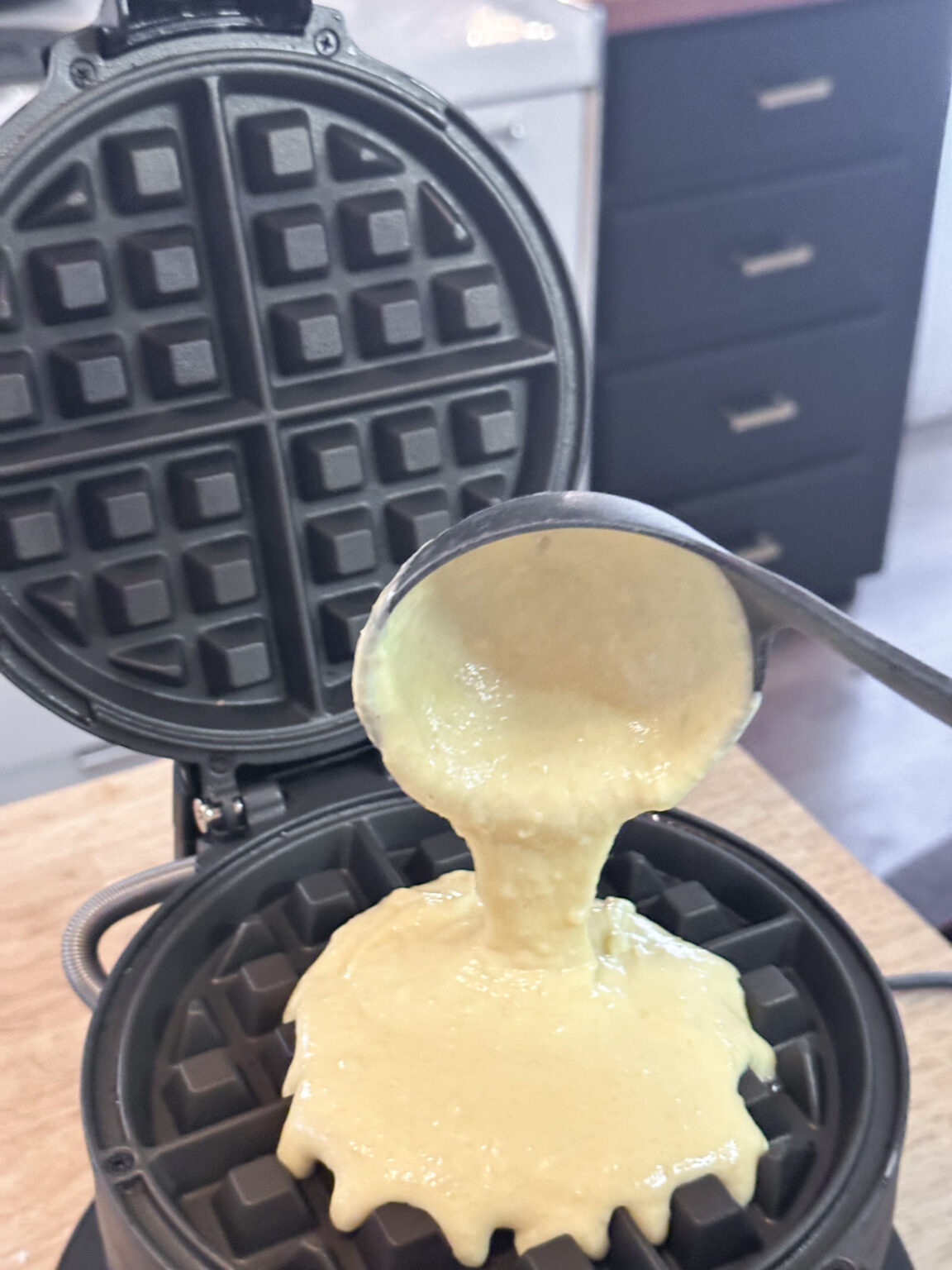 Buttery Waffle Recipe: Perfect From Scratch Waffles - At Home on the ...