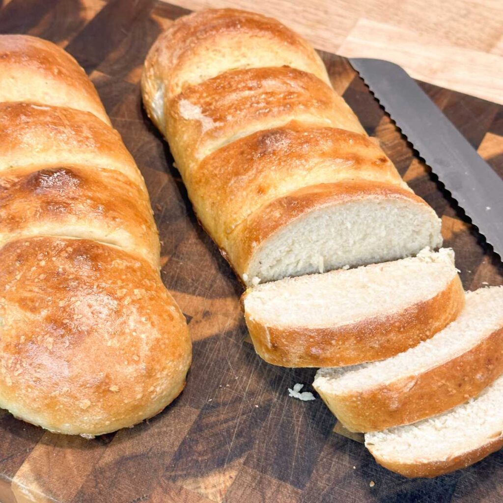 Quick French Bread Recipe - At Home on the Homestead