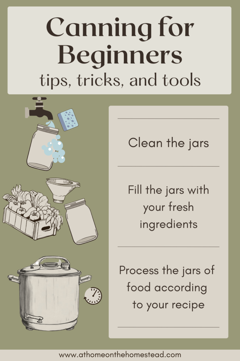 Canning for Beginners: How to Get Started Canning - At Home on the ...